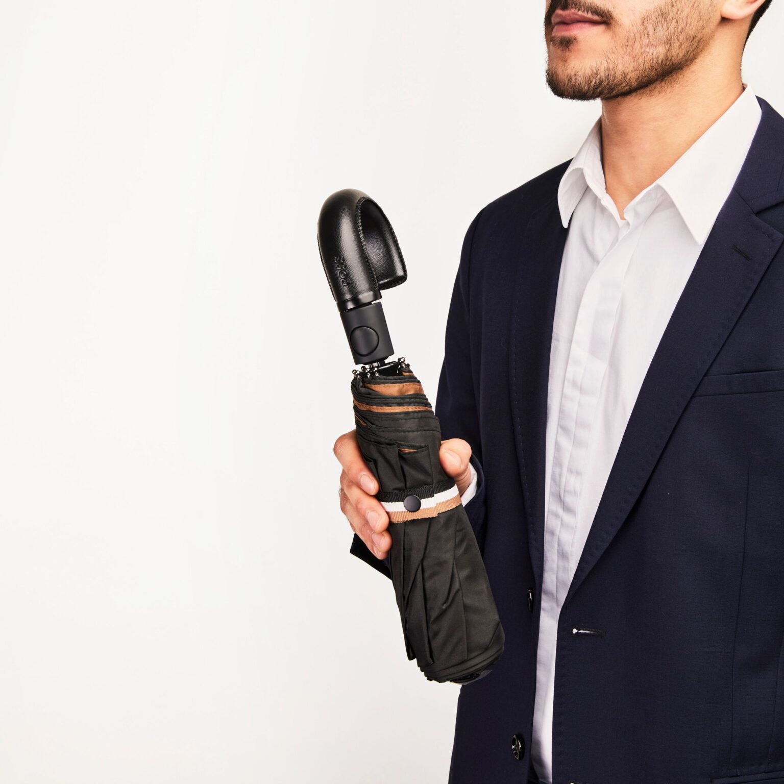 BOSS Umbrella pocket Iconic Black