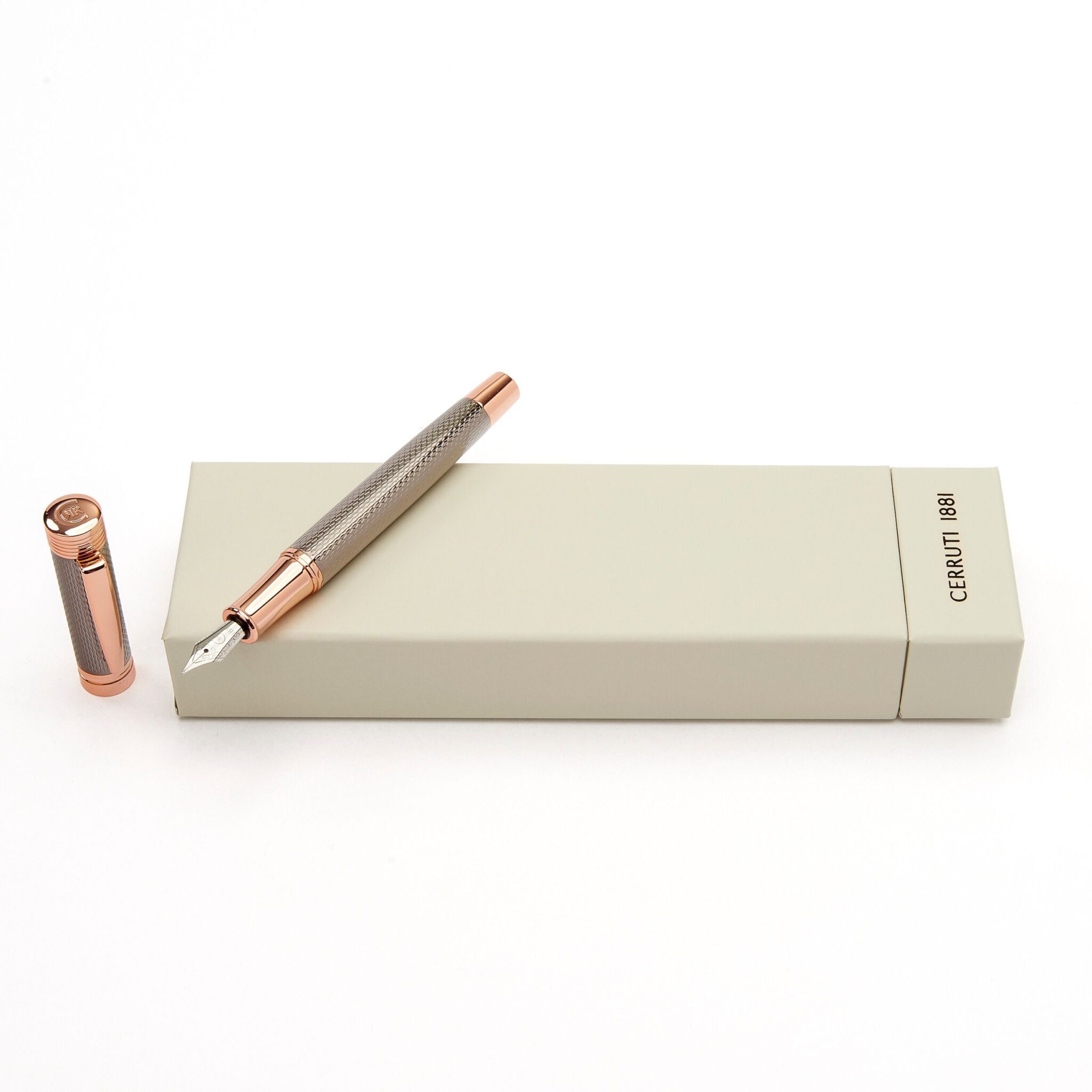 CERRUTI 1881 Fountain Pen Zoom Diamond Gun